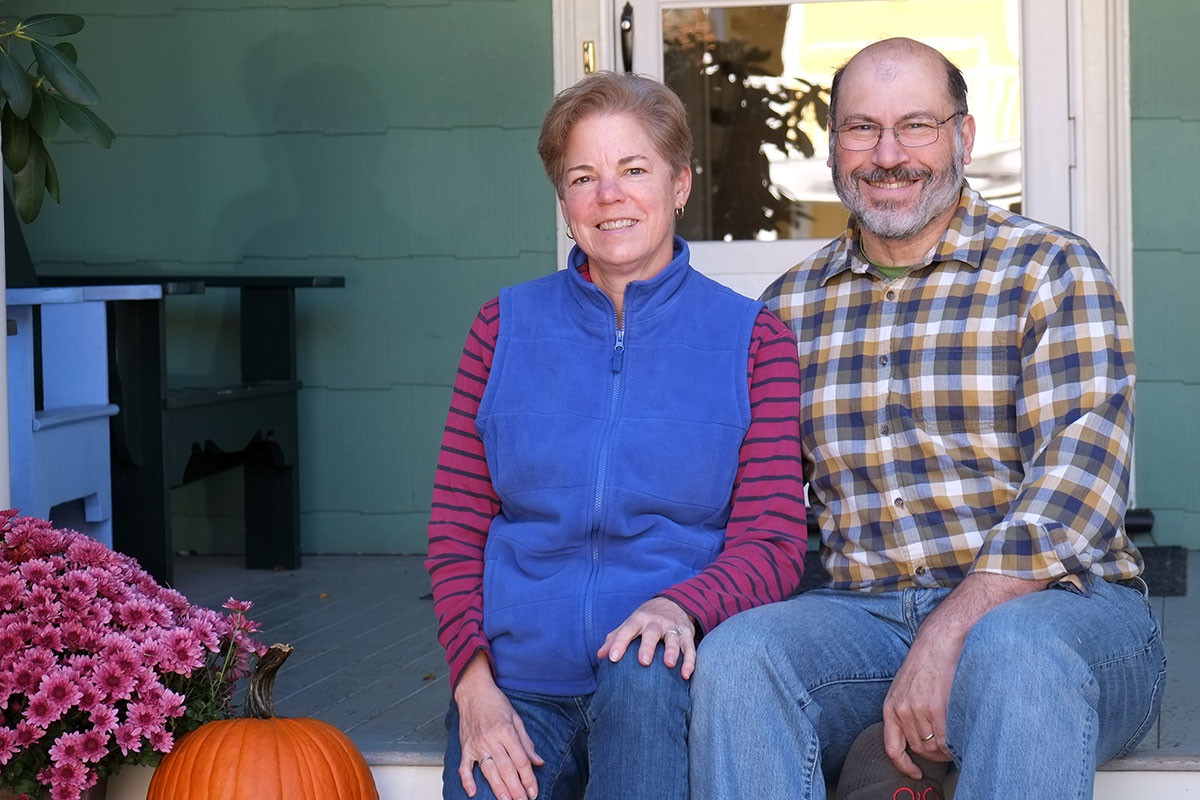 Ray Porfilio and Rickie Harvey | Peregrine nation